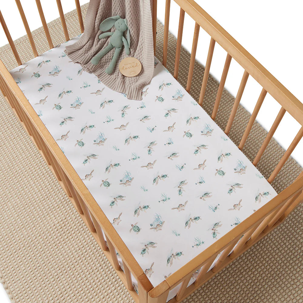 Fitted Jersey Cot Sheet | Snuggle Hunny – Little Ellie Boutique